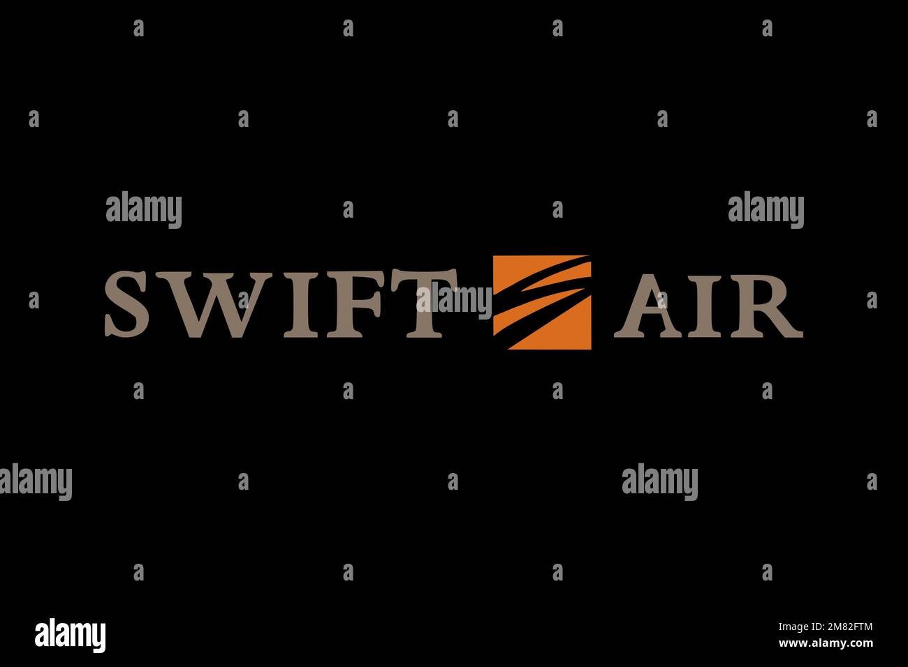 Swift Air, Logo, Black background Stock Photo - Alamy