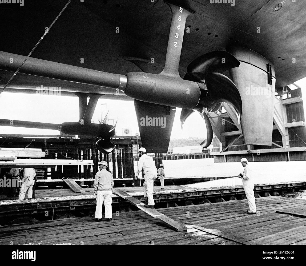 Ship propellers Black and White Stock Photos & Images - Alamy