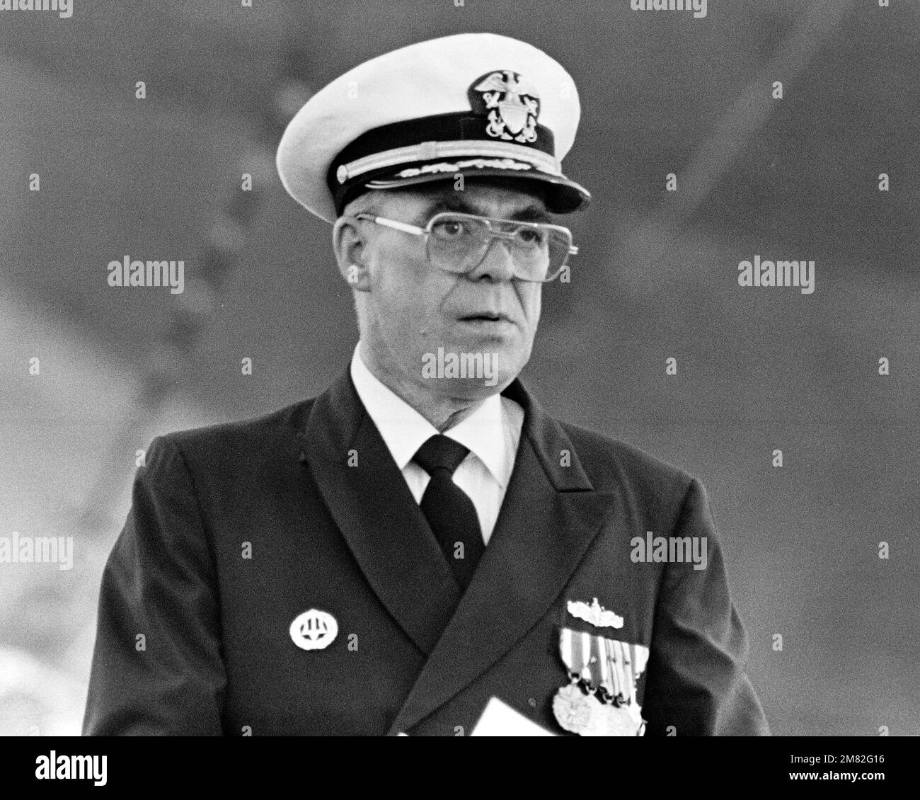 Captain Phillip F. Carothers Jr., Supervisor of Shipbuilding ...