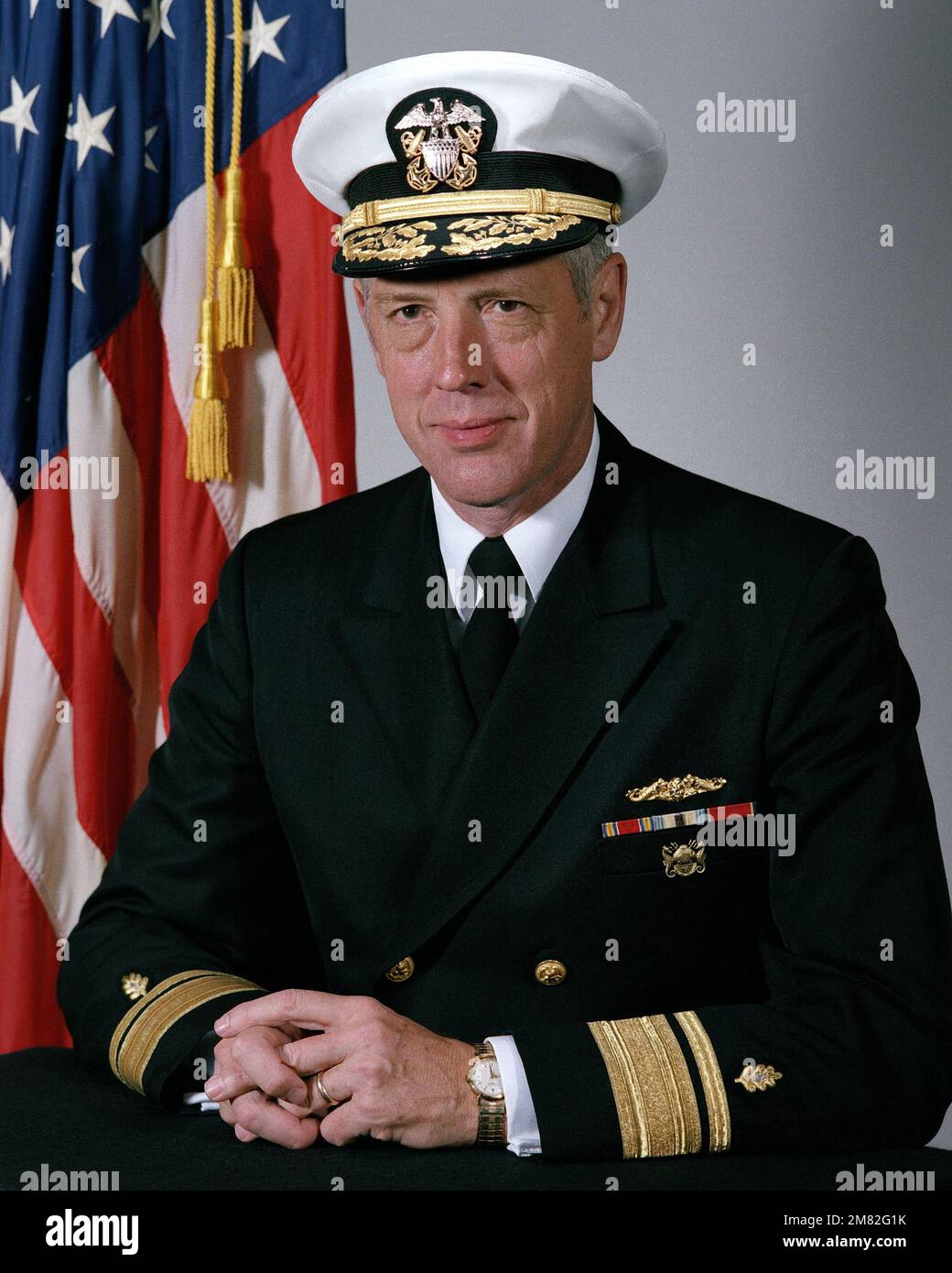 Rear Admiral John R. SENIOR, USN (covered). Country: Unknown Stock ...