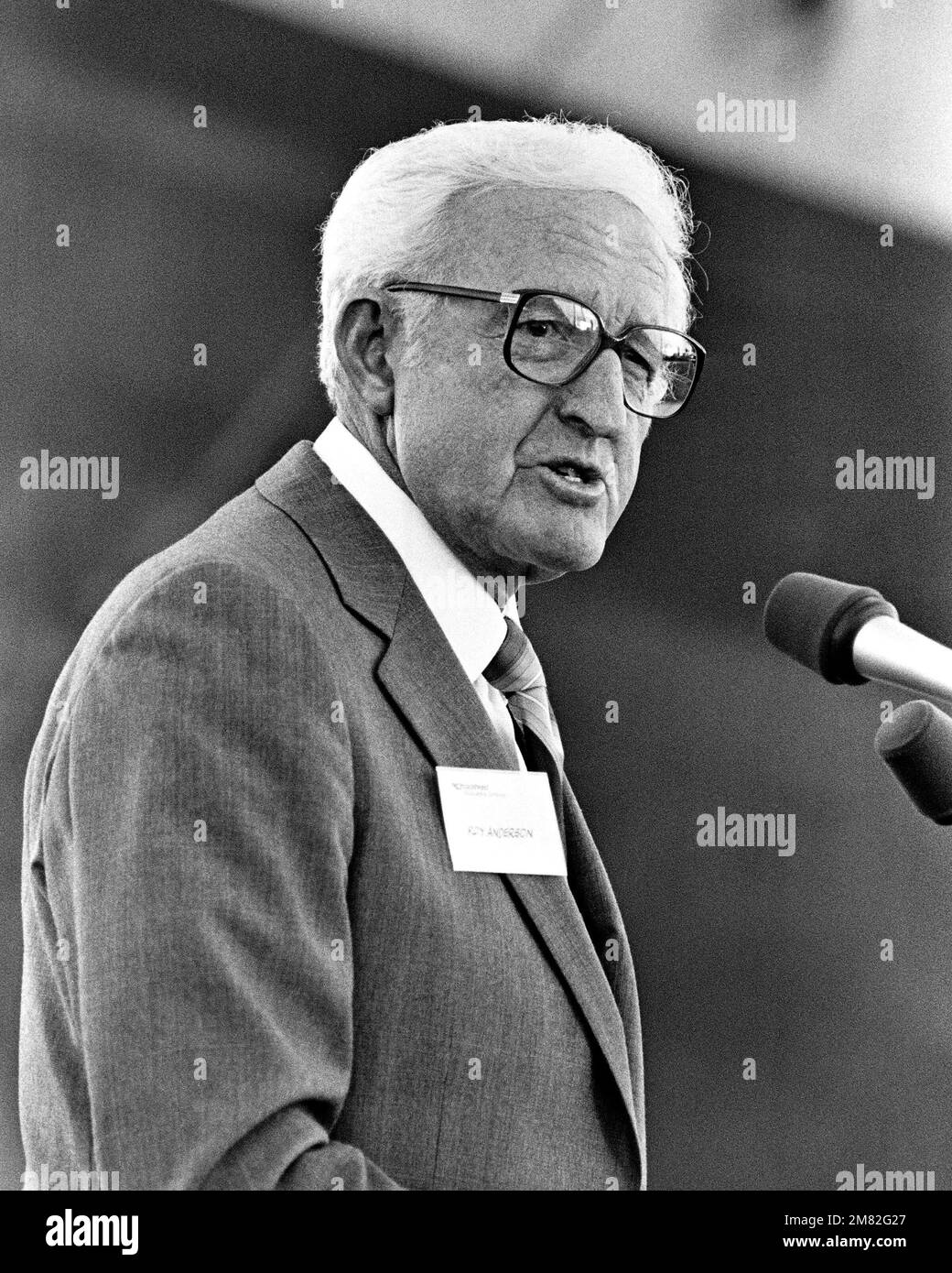 Roy A. Anderson, Chairman of the Board and CHIEF Executive Officer of ...