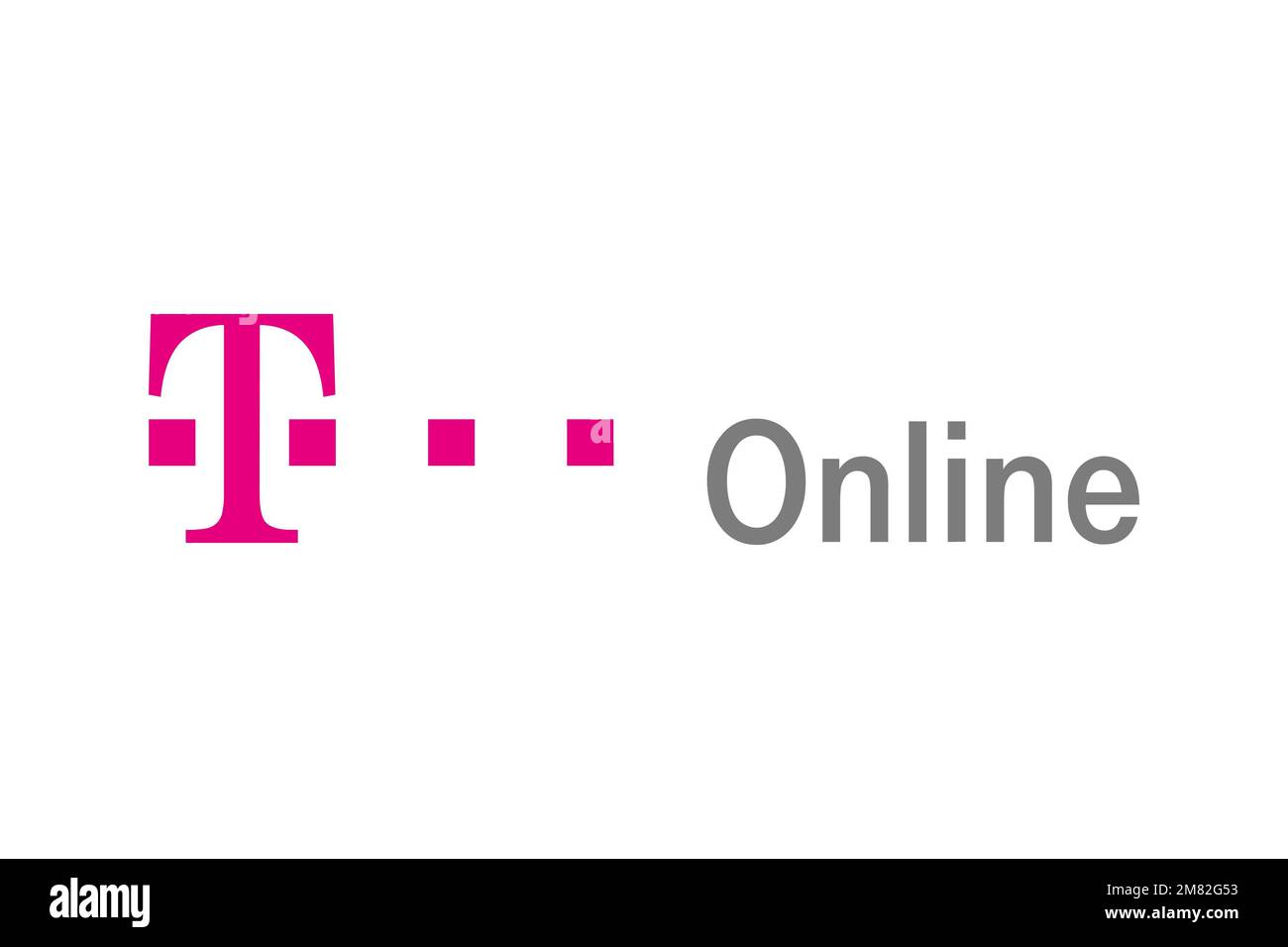 T Online, Logo, White background Stock Photo - Alamy