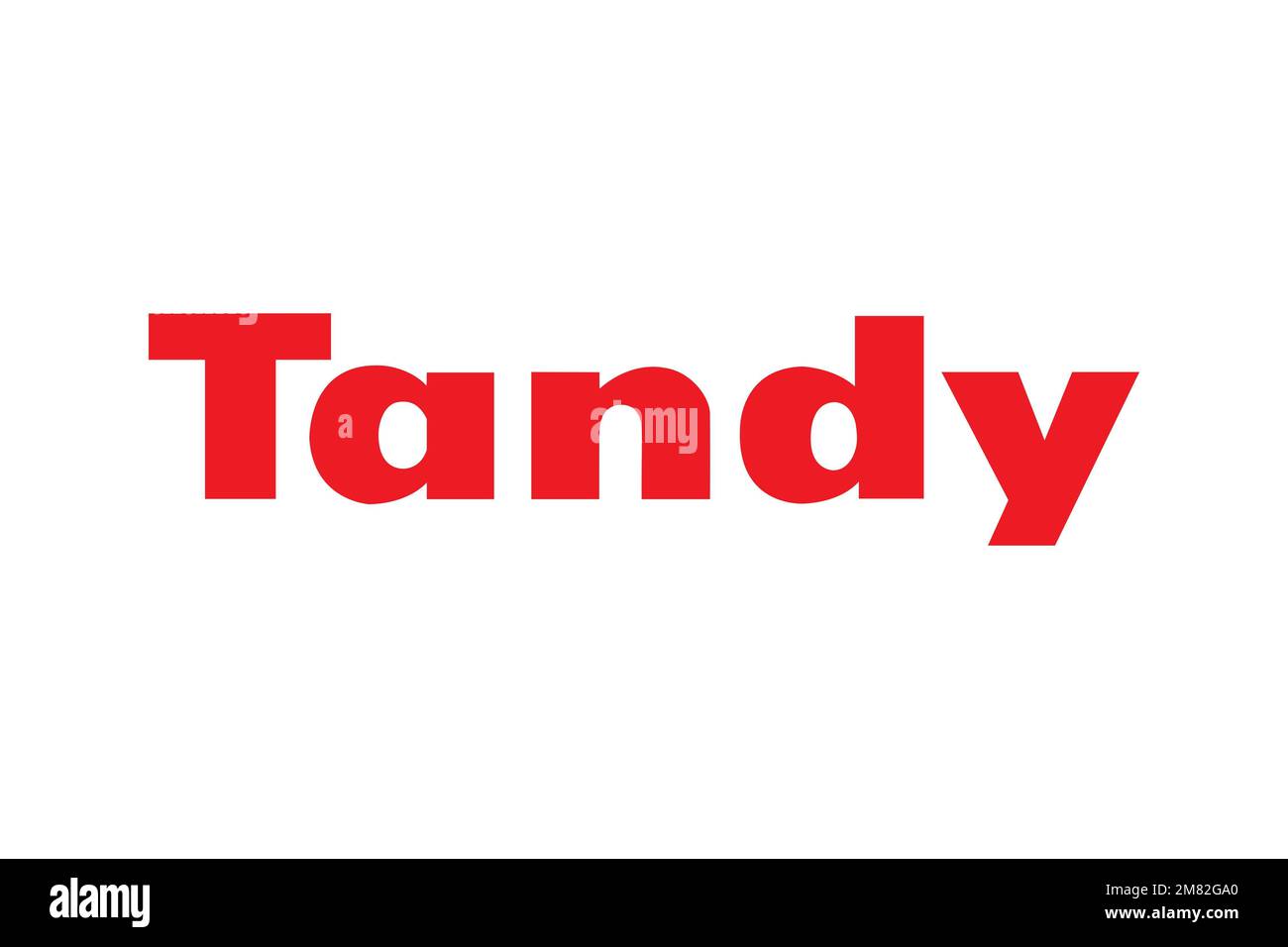 Tandy Electronics, Logo, White background Stock Photo - Alamy