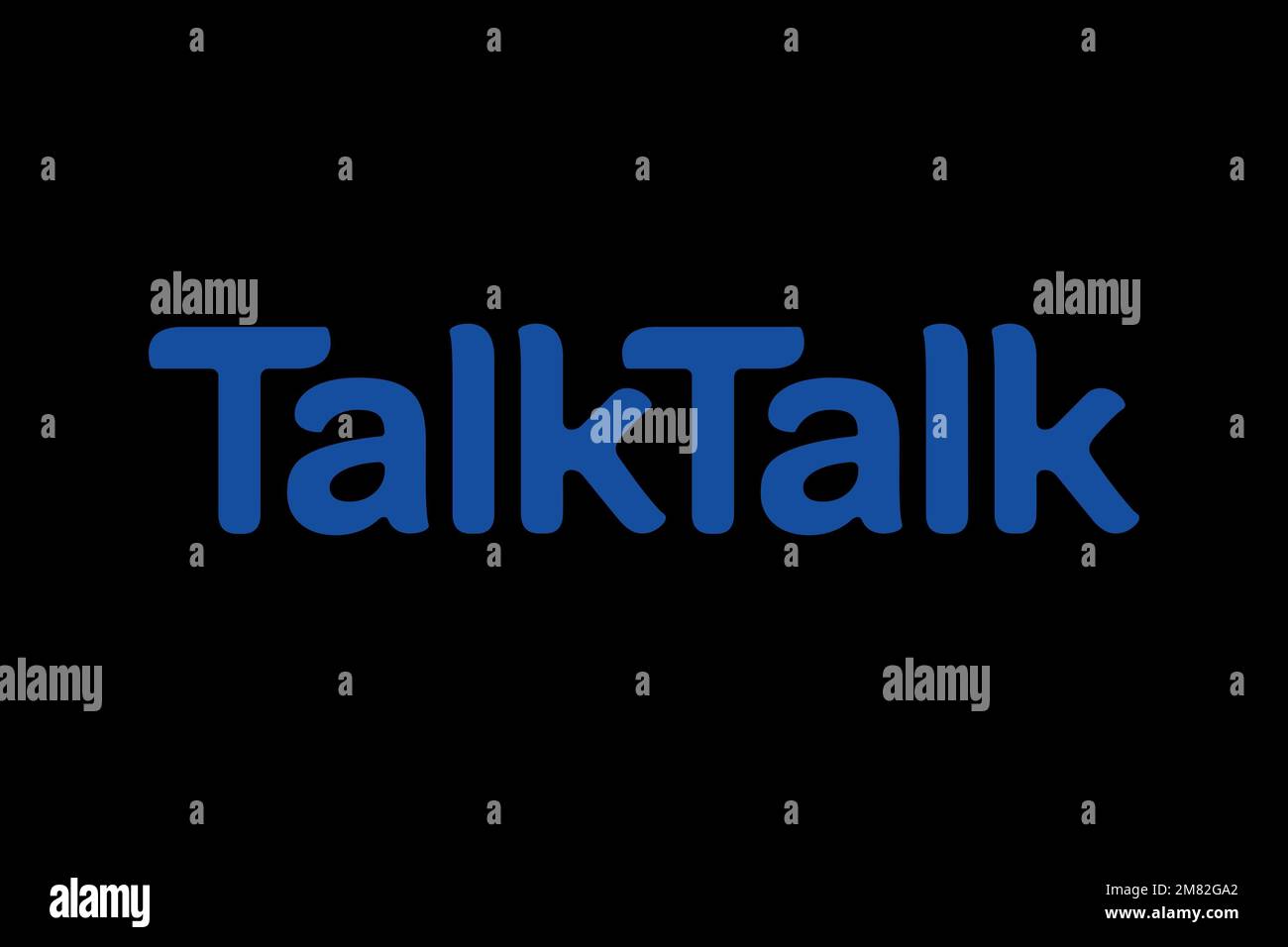 TalkTalk Group, Logo, Black background Stock Photo - Alamy