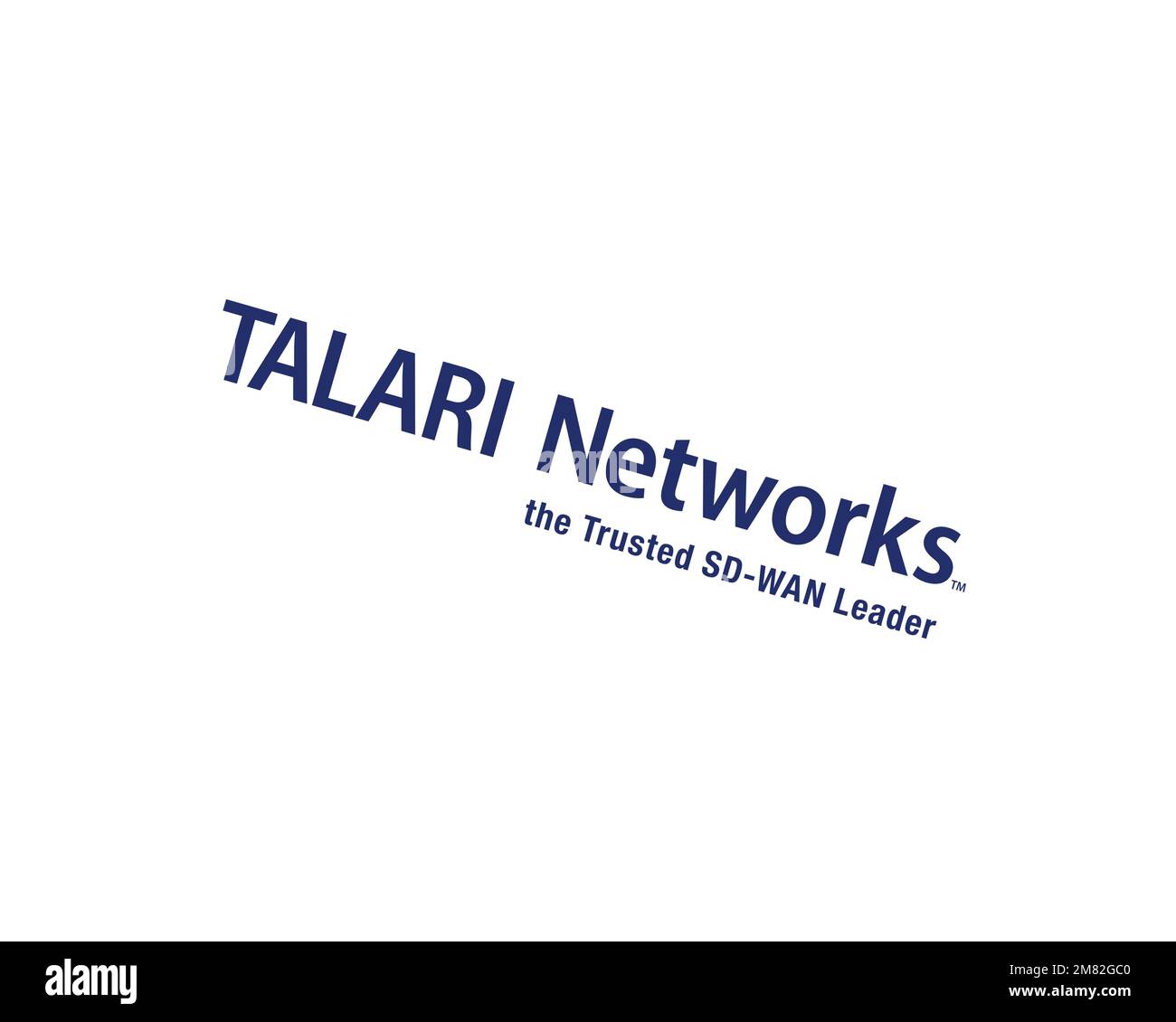 Talari Networks, Rotated Logo, White Background B Stock Photo - Alamy