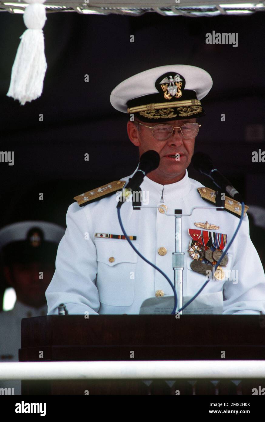 Vice Admiral Robert L. Walters, Deputy CHIEF of Naval Operations for ...