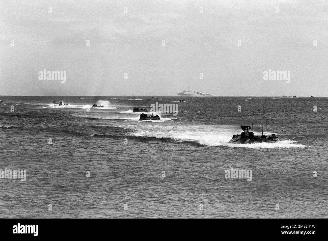 Joint multinational command training center Black and White Stock ...