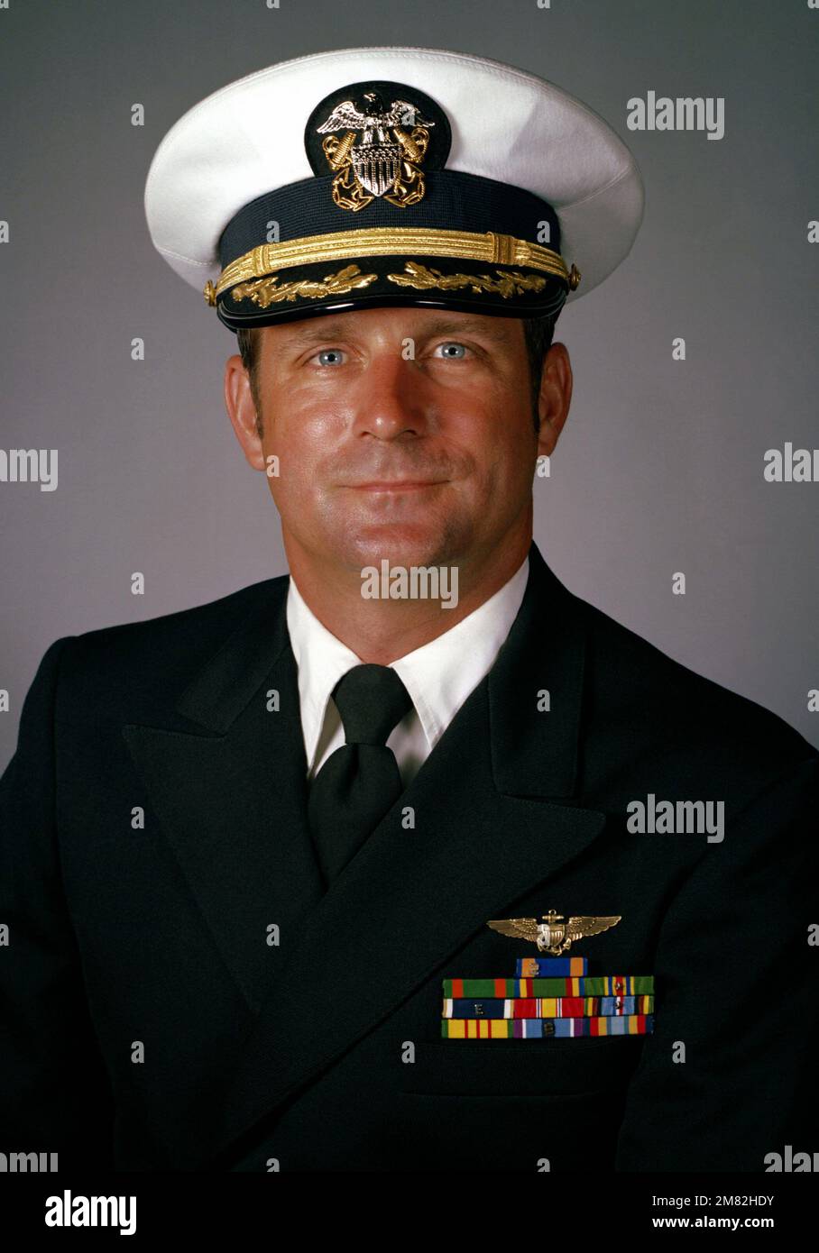 Commander Paul K. Russell, USN (covered). Country: Unknown Stock Photo ...