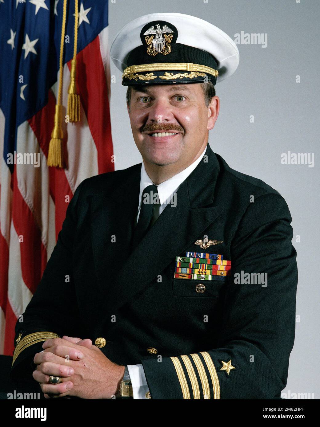 Captain Stuart J. Fitrell, USN (covered). Country: Unknown Stock Photo ...