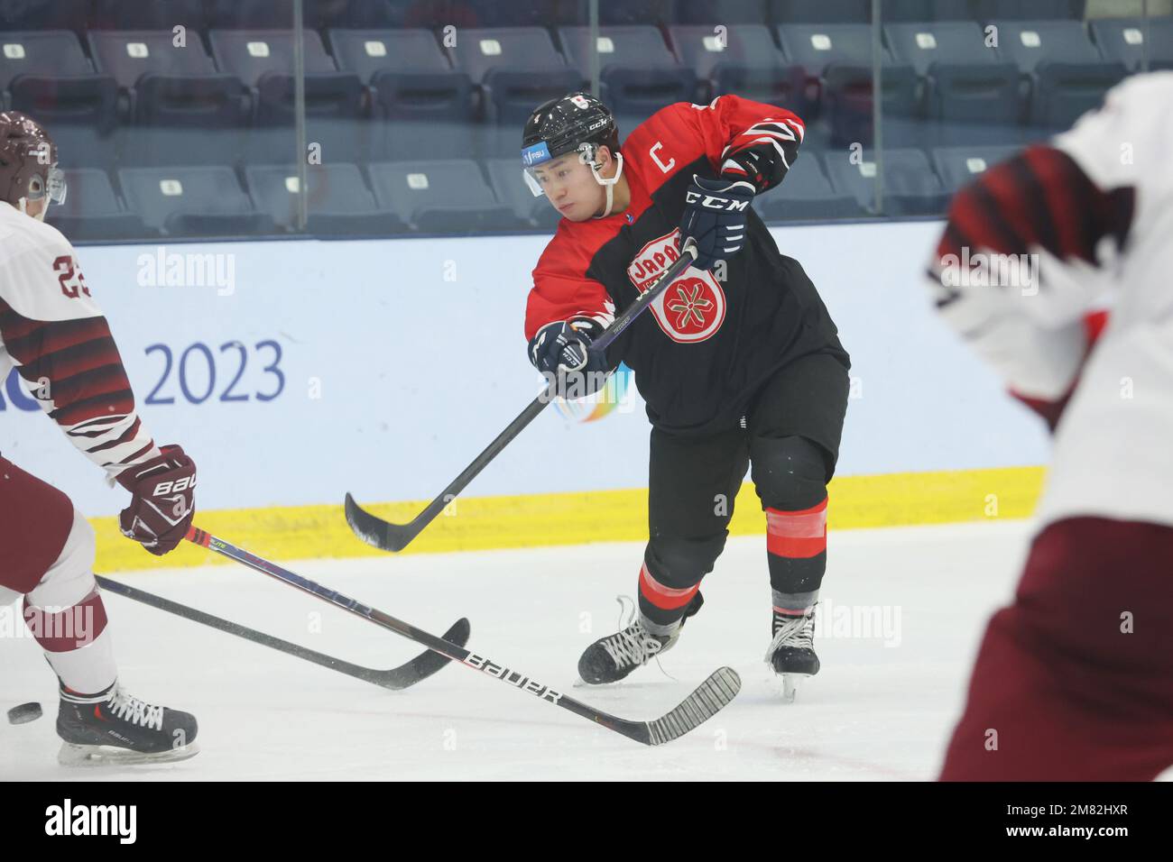 Canton, NY, USA. 11th Jan, 2023. Riku Ishida (JPN) Ice Hockey : Men's ...