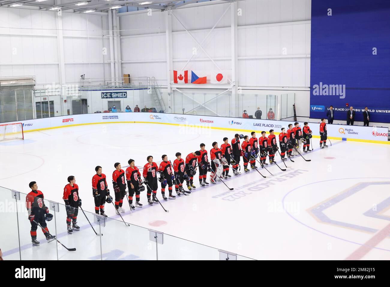 Canton, NY, USA. 11th Jan, 2023. Japan team group (JPN) Ice Hockey ...