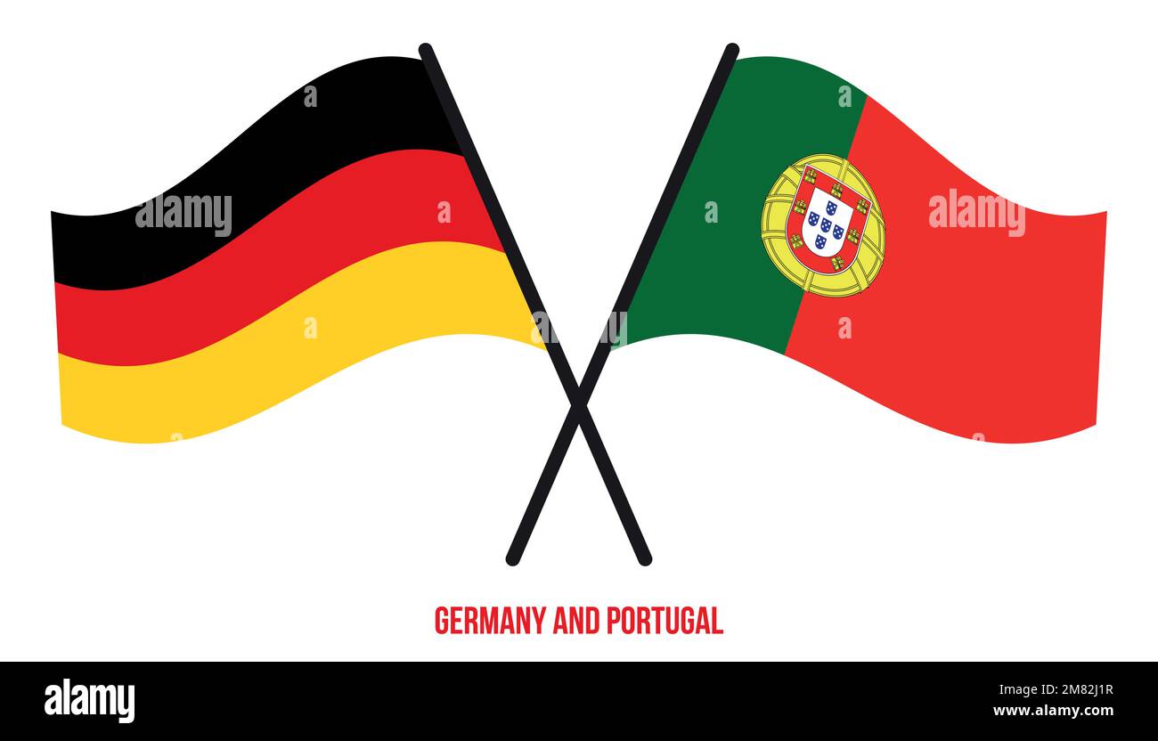 Waving friends germany Stock Vector Images - Alamy