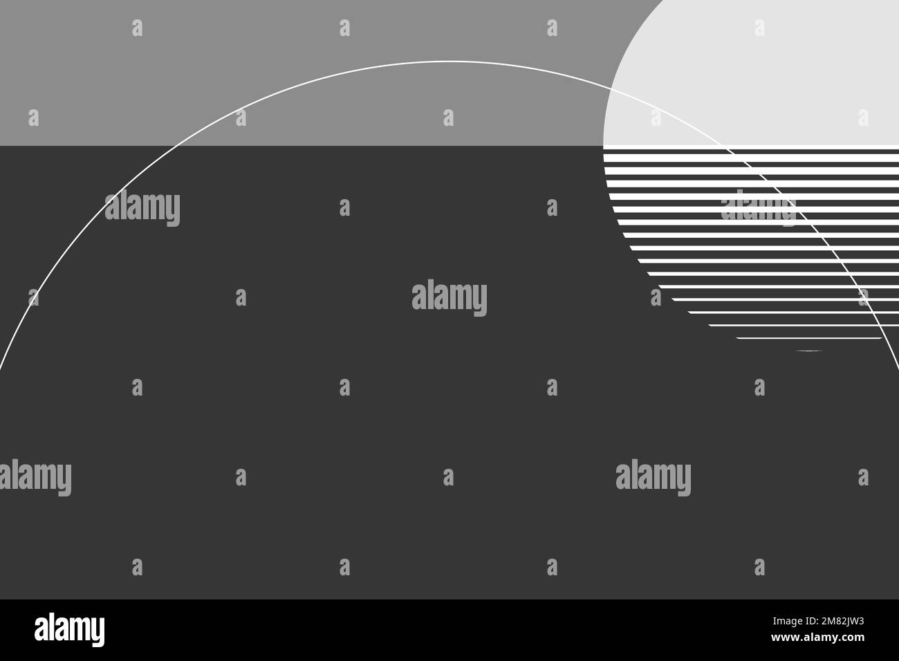Moon geometric background vector in grayscale Stock Vector Image & Art ...