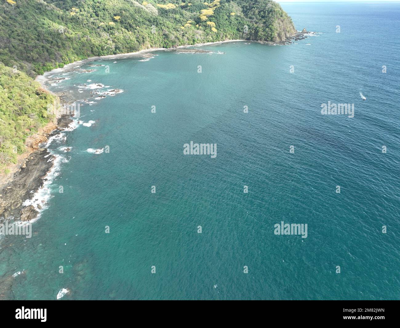 Playa Vivos also known as Playa Muertos in Tambor Bay, Costa Rica Stock ...