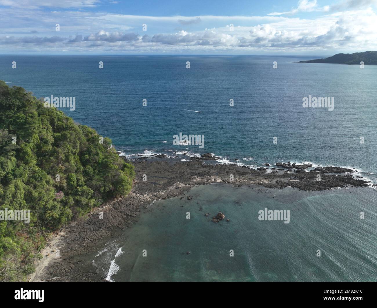 Playa Vivos also known as Playa Muertos in Tambor Bay, Costa Rica Stock ...