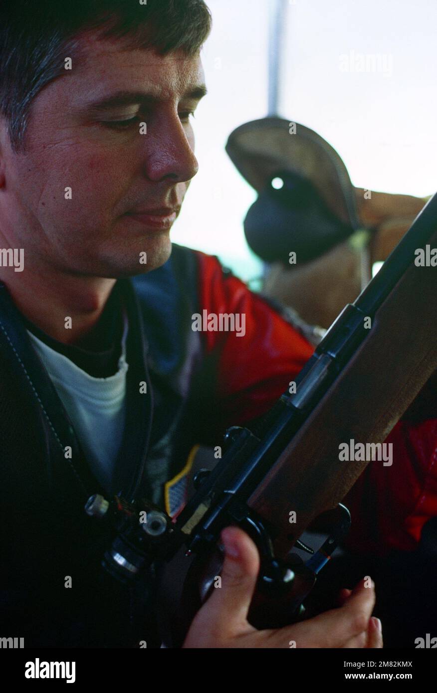 Army Reserve Major William Beard from Indianapolis, Indiana, an ...