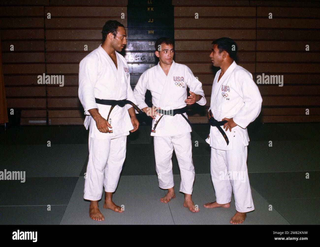 Air Force Lieutenant Colonel Paul Maruyama, right, from Colorado ...