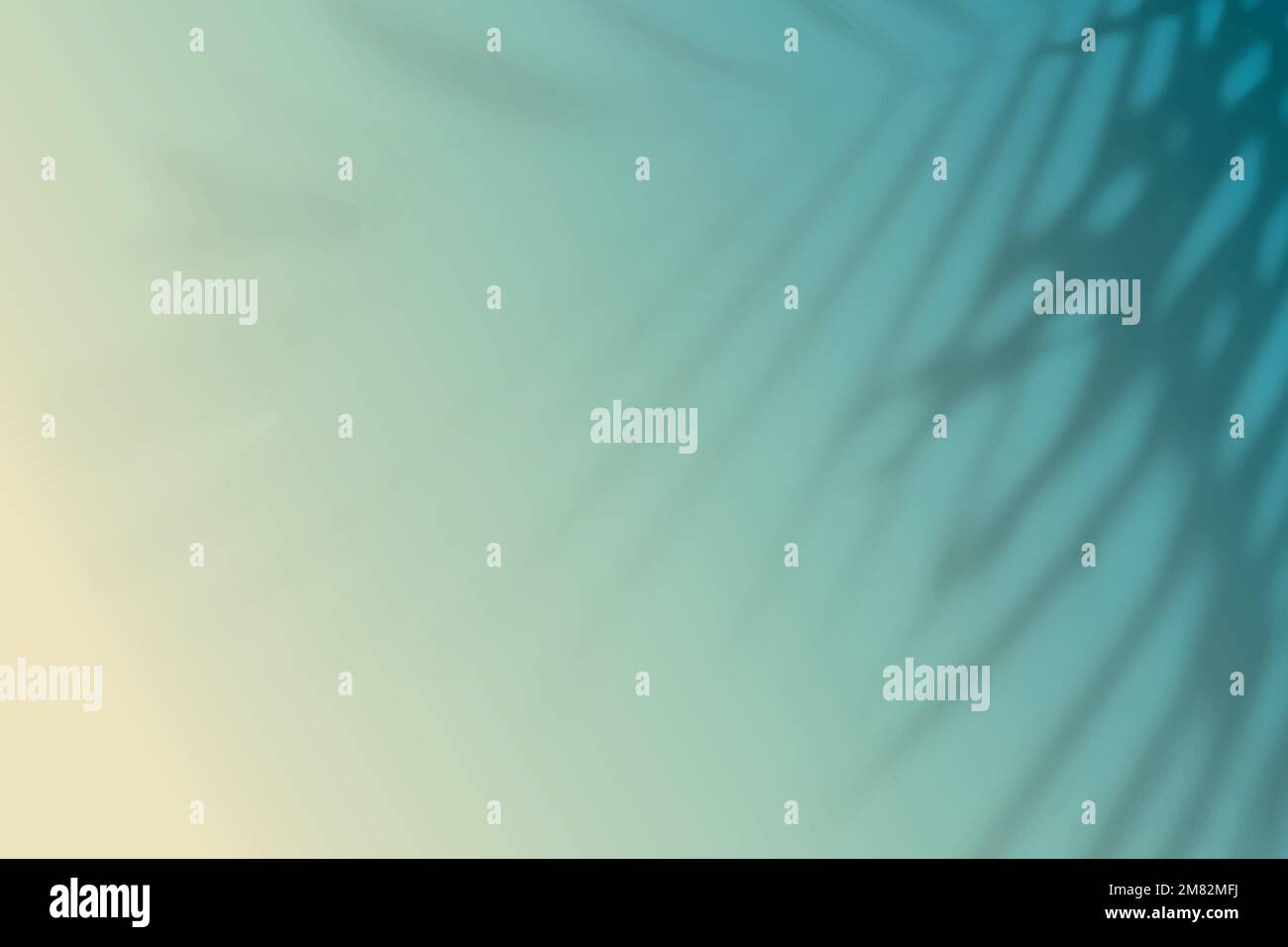 Tropical gradient background vector with leaf shadow Stock Vector Image ...