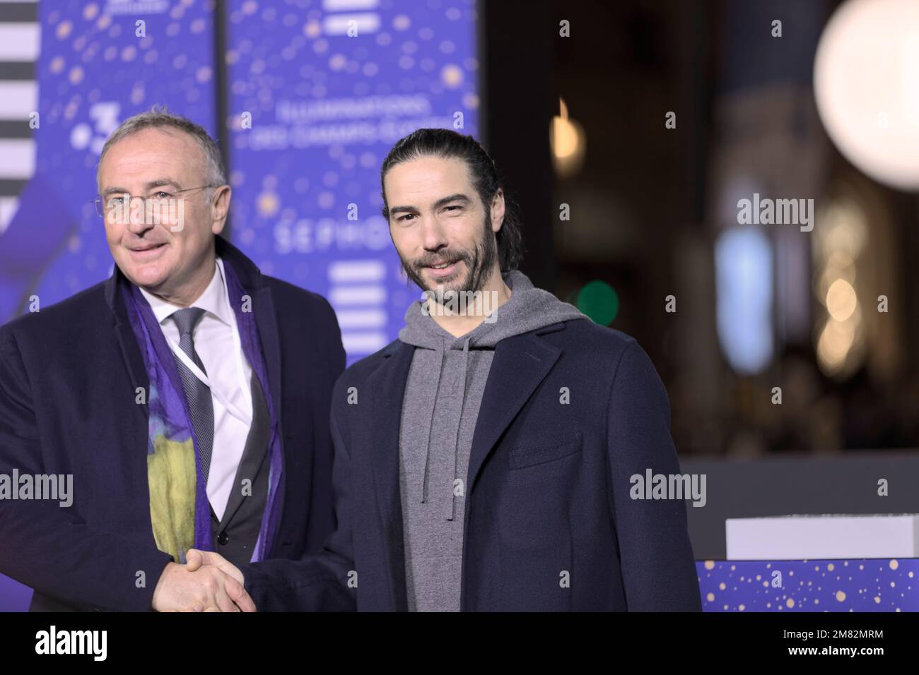 Paris, France. 20th Nov, 2022. Tahar Rahim, actor Marc-Antoine Jamet ...
