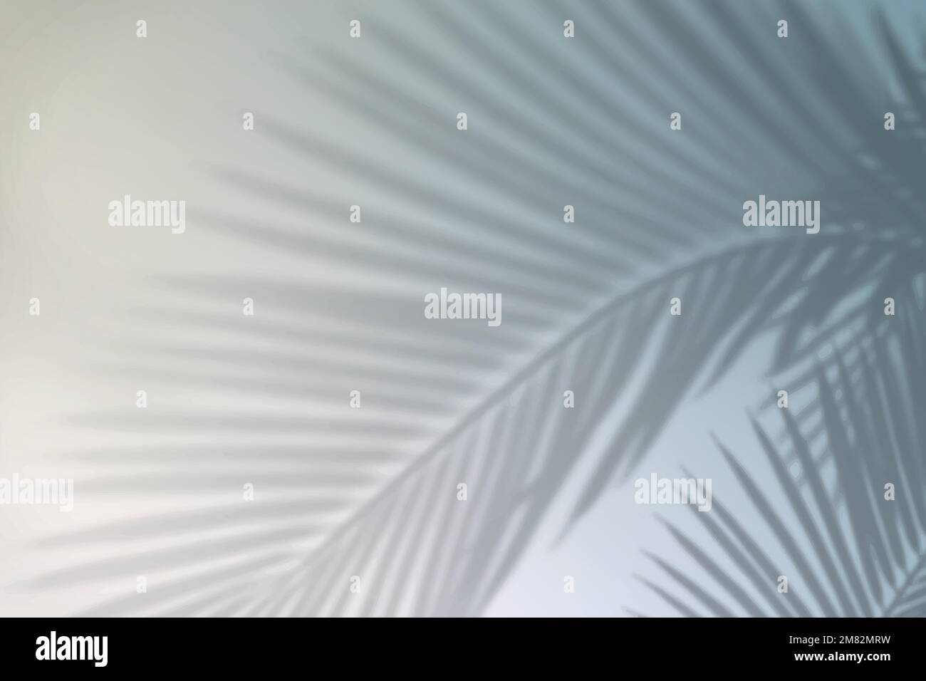 Summer gradient background vector with leaf shadow Stock Vector Image ...