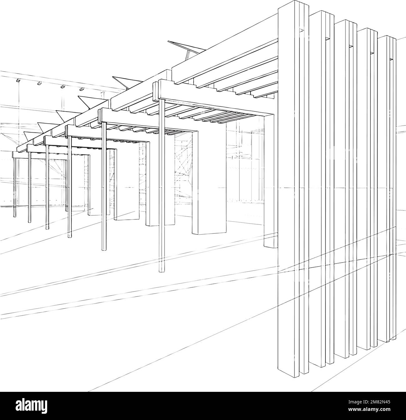 Abstract Constructions Structure Vector Stock Vector Image & Art - Alamy