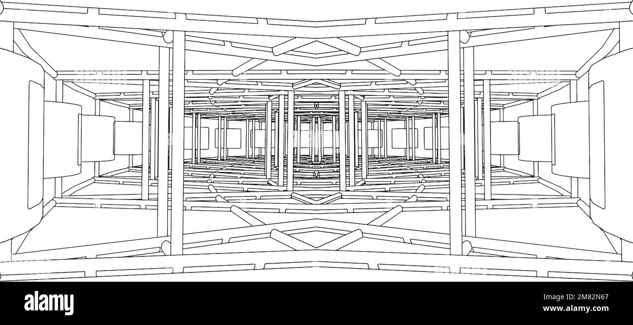 Abstract Constructions Structure Vector Stock Vector Image & Art - Alamy