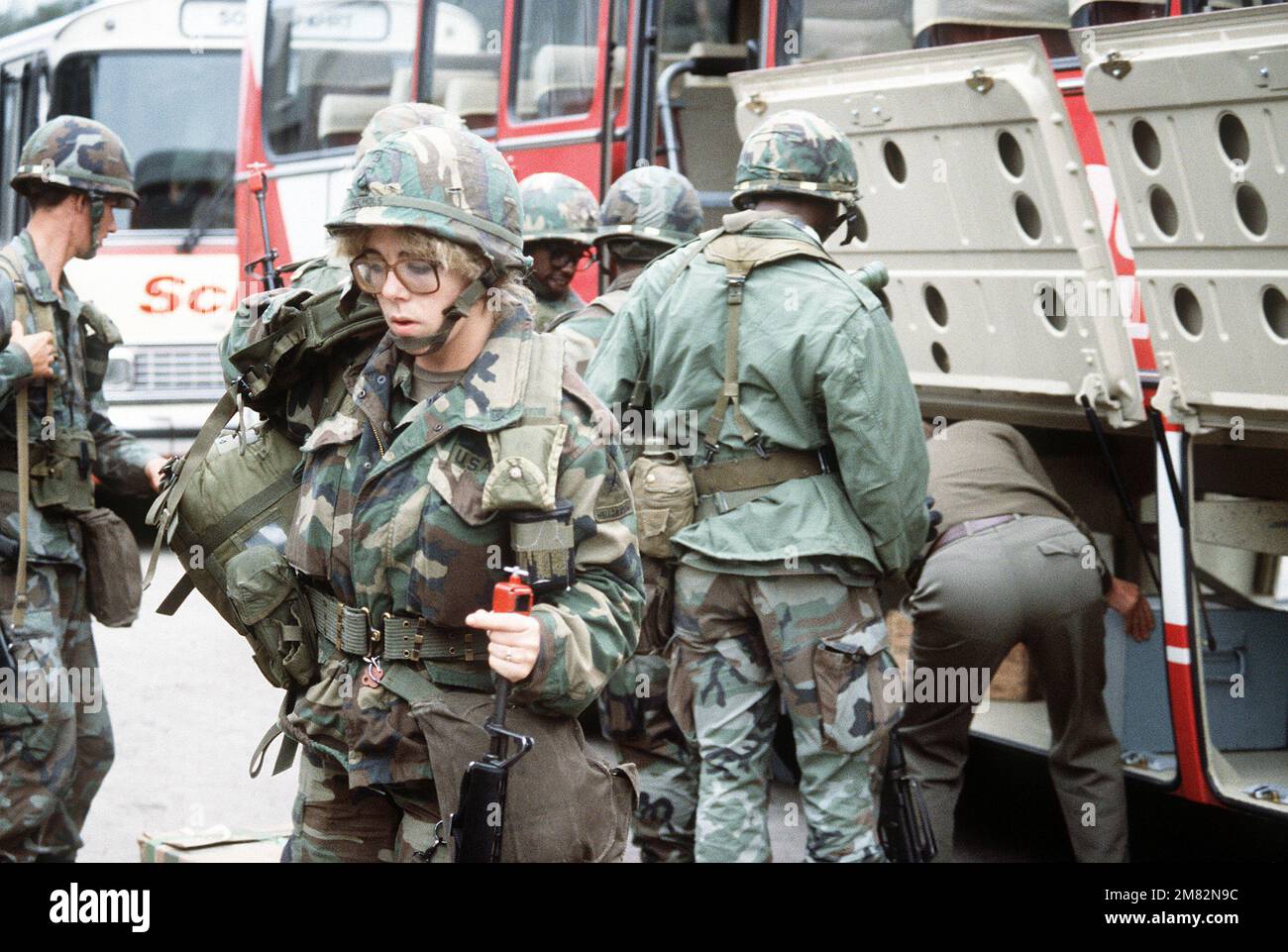 DA-ST-85-12313. Subject Operation/Series: SPEARPOINT '84 / REFORGER '84 ...