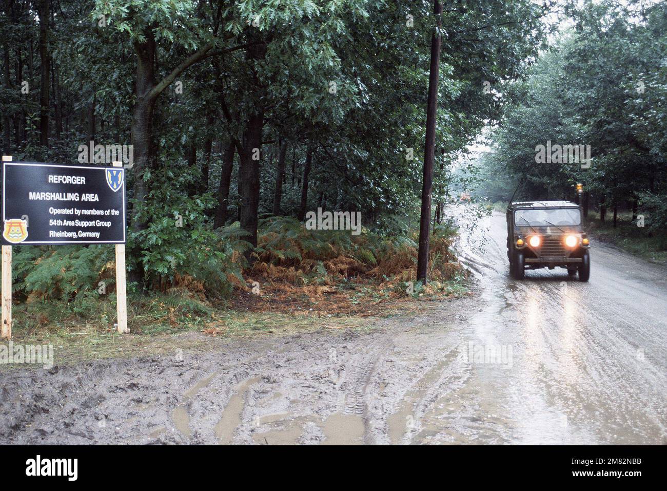 DA-ST-85-12327. Subject Operation/Series: SPEARPOINT '84 / REFORGER '84 ...