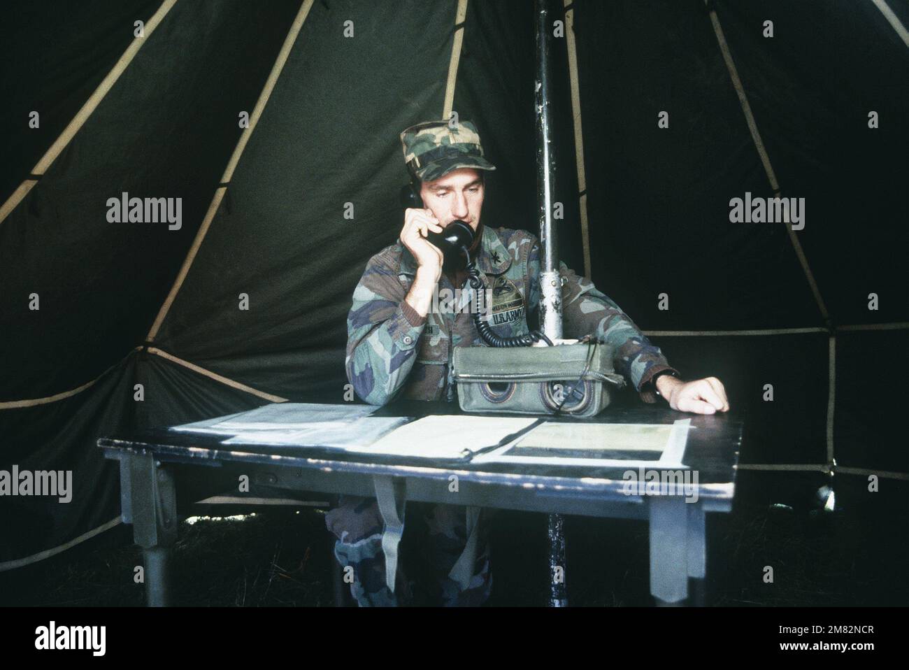 DA-ST-85-12352. Subject Operation/Series: SPEARPOINT '84 / REFORGER '84 ...