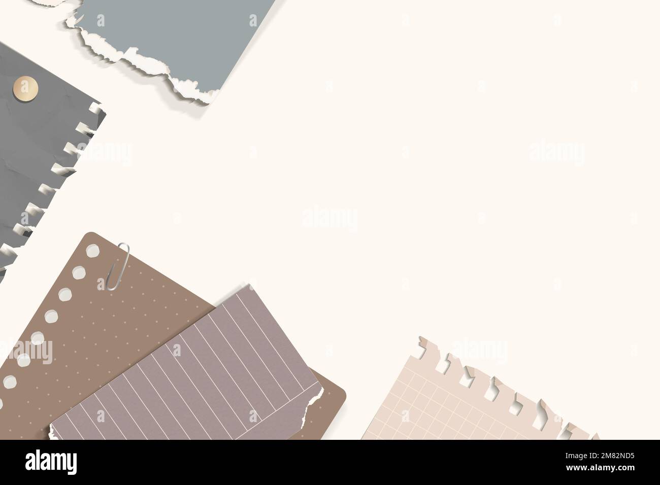 Gold notebook vector vectors hi-res stock photography and images - Alamy