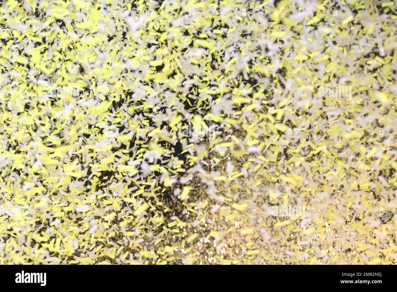 Paris, France. 20th Nov, 2022. Confetti launched during the lighting of ...
