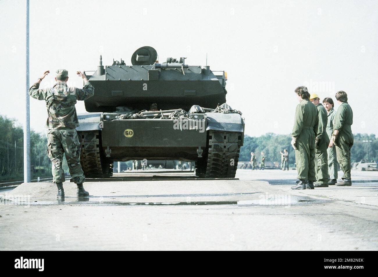 DA-ST-85-12360. Subject Operation/Series: SPEARPOINT '84 / REFORGER '84 ...