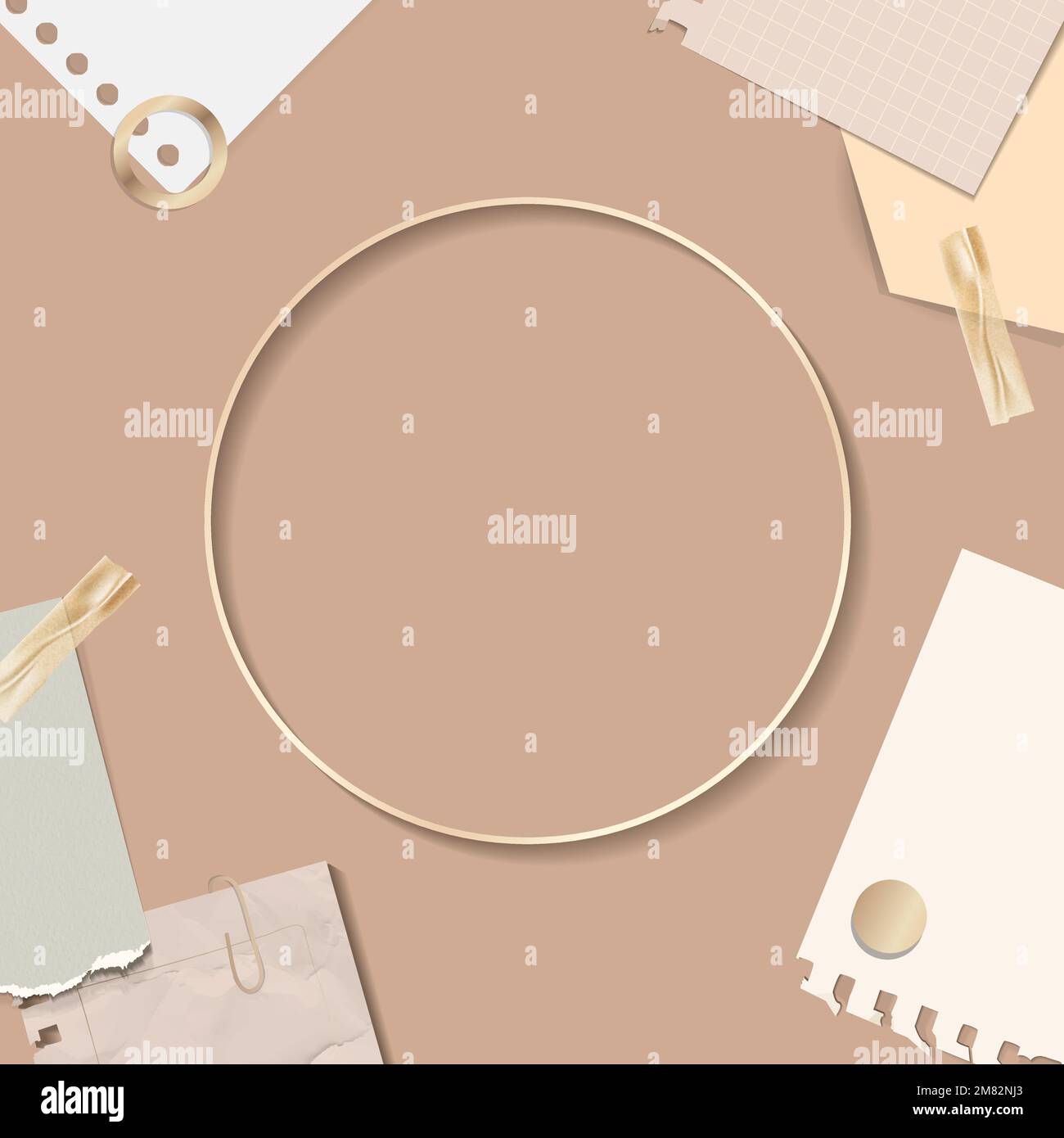 Gold notebook vector vectors hi-res stock photography and images - Alamy