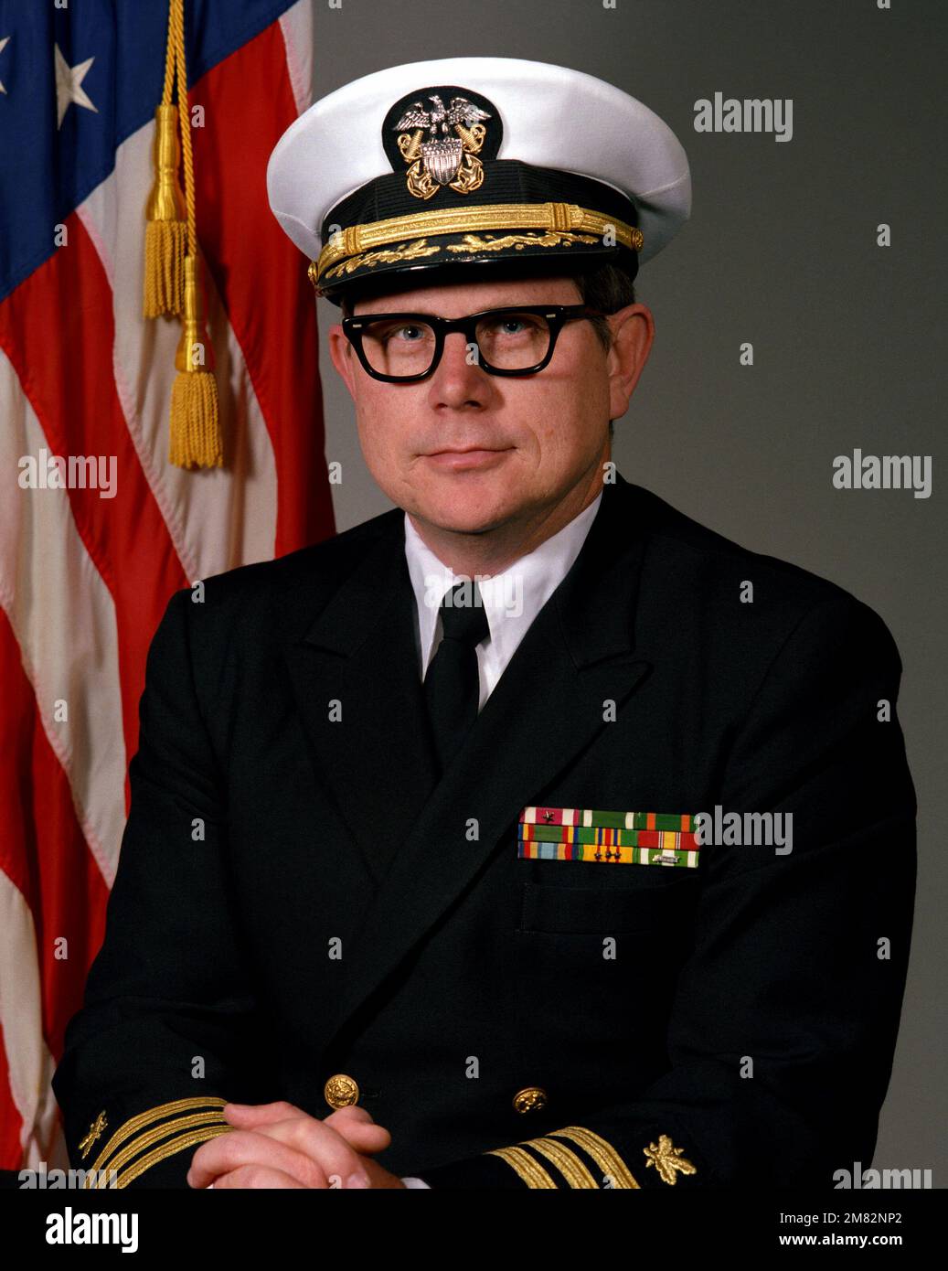 Commander James E. Jaudon, USN (covered). Country: Unknown Stock Photo ...