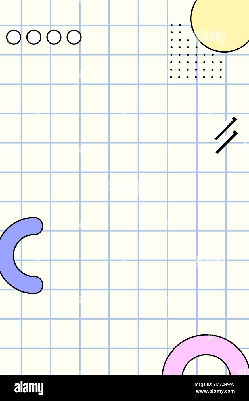 Pastel Memphis Pinterest post vector Stock Vector Image & Art - Alamy