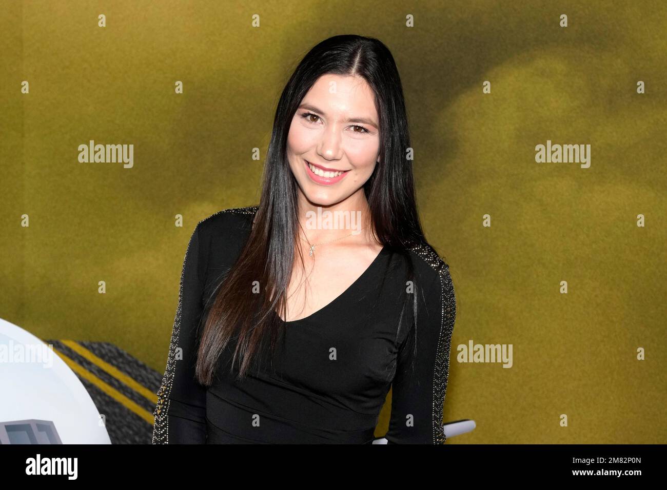 Rose Eshay attends a "Plane" screening at AMC Lincoln Square on Tuesday ...