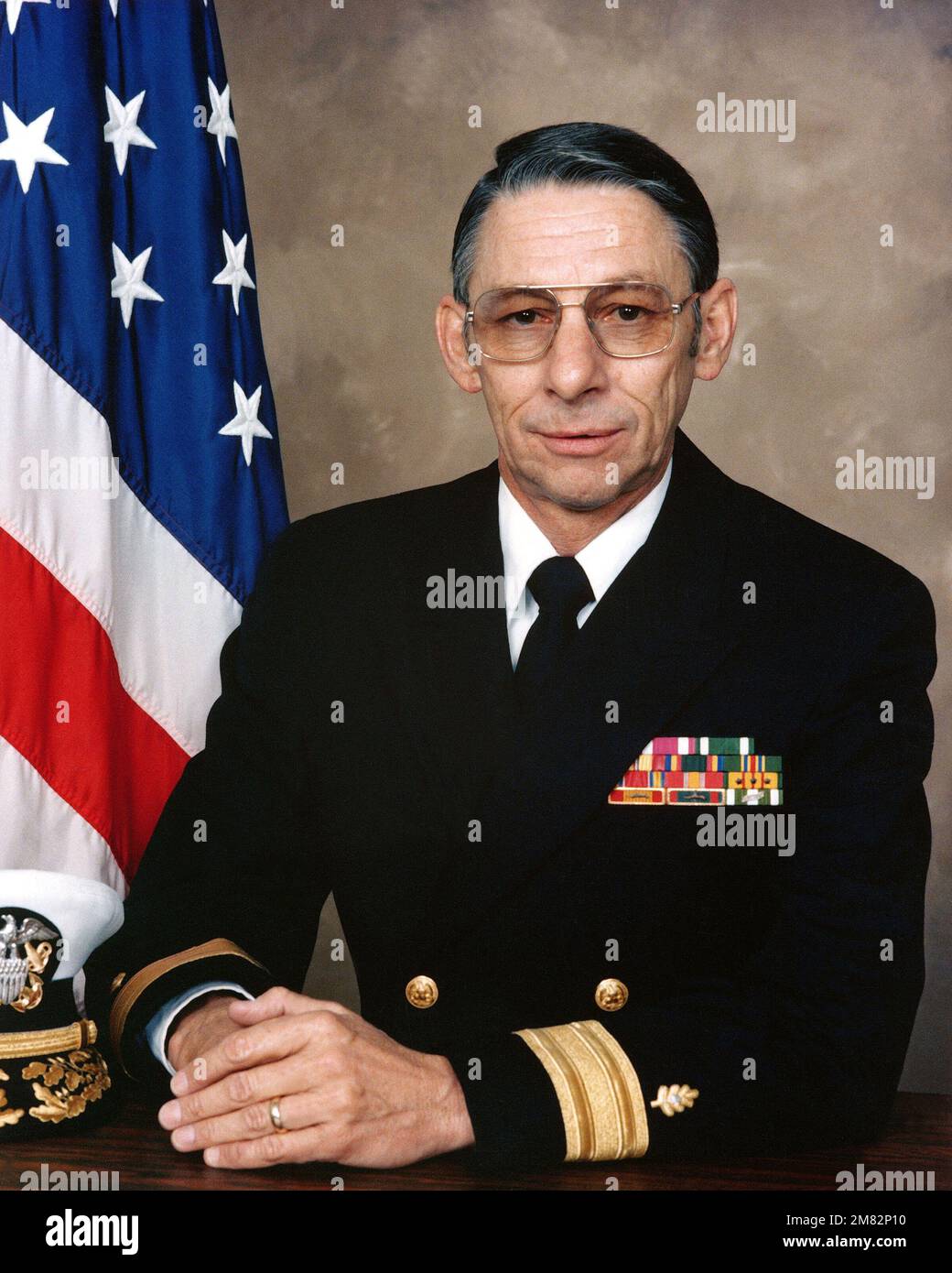 Commodore Louis H. Eske, USN (uncovered). Country: Unknown Stock Photo ...