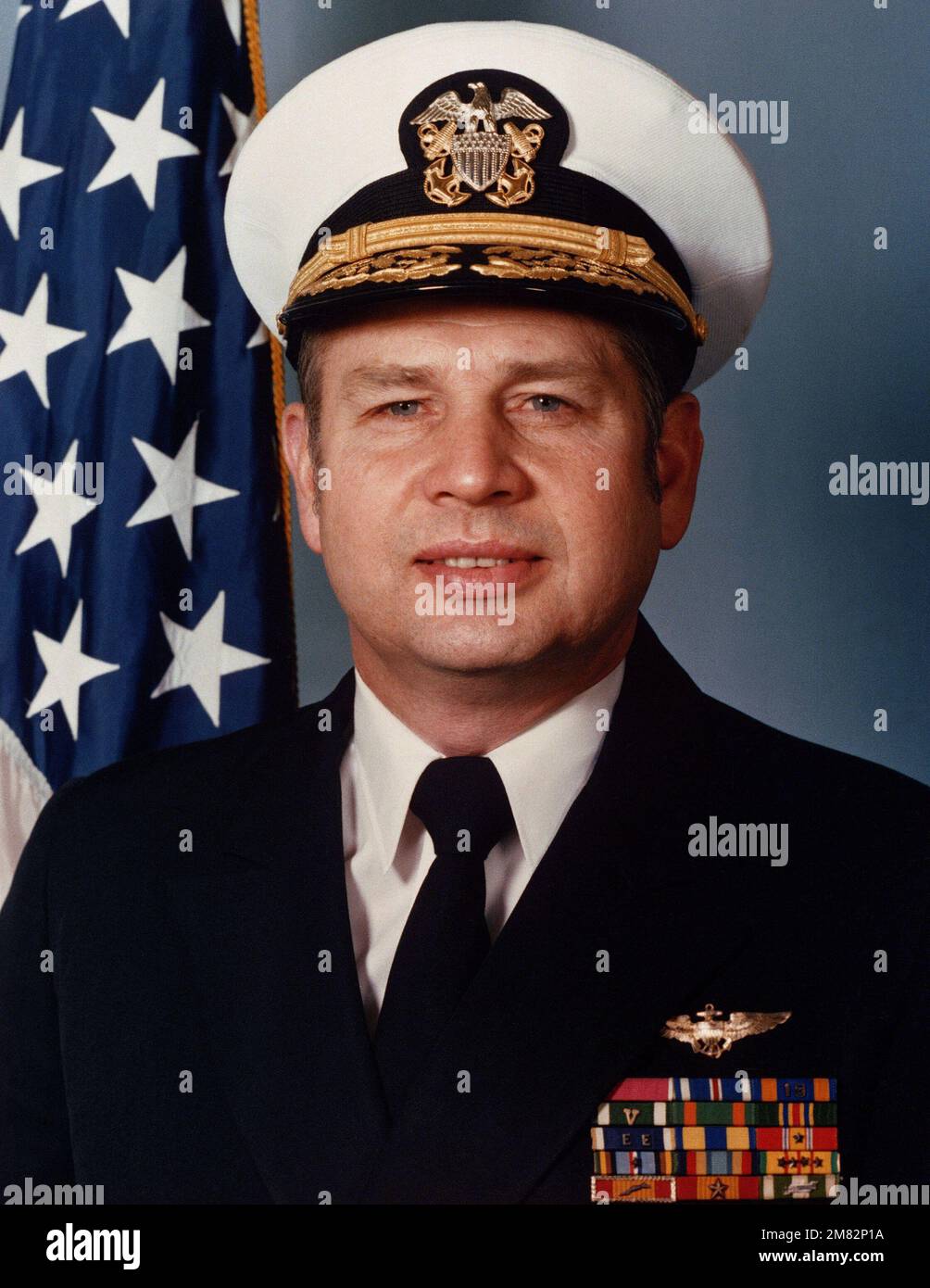Commodore Denny B. Cargill, USN (covered). Country: Unknown Stock Photo ...