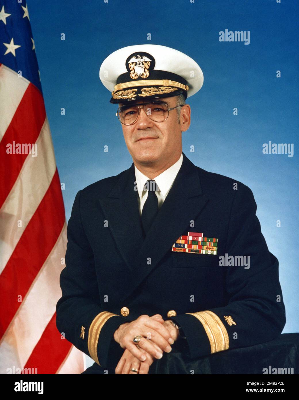 Commodore Robert B. Abele, USN (covered). Country: Unknown Stock Photo ...