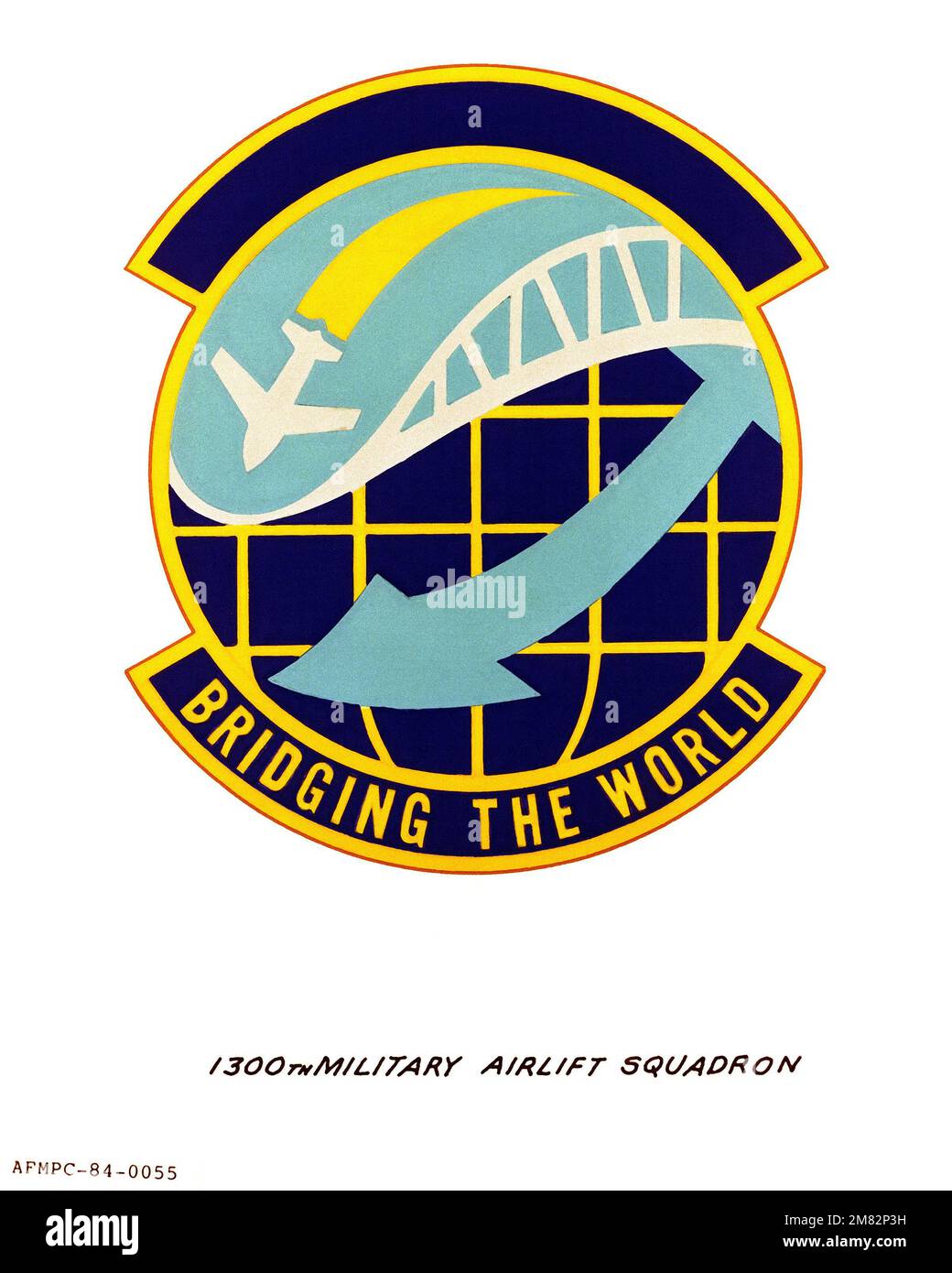 Official emblem for the 1300th Military Airlift Squadron. Country ...