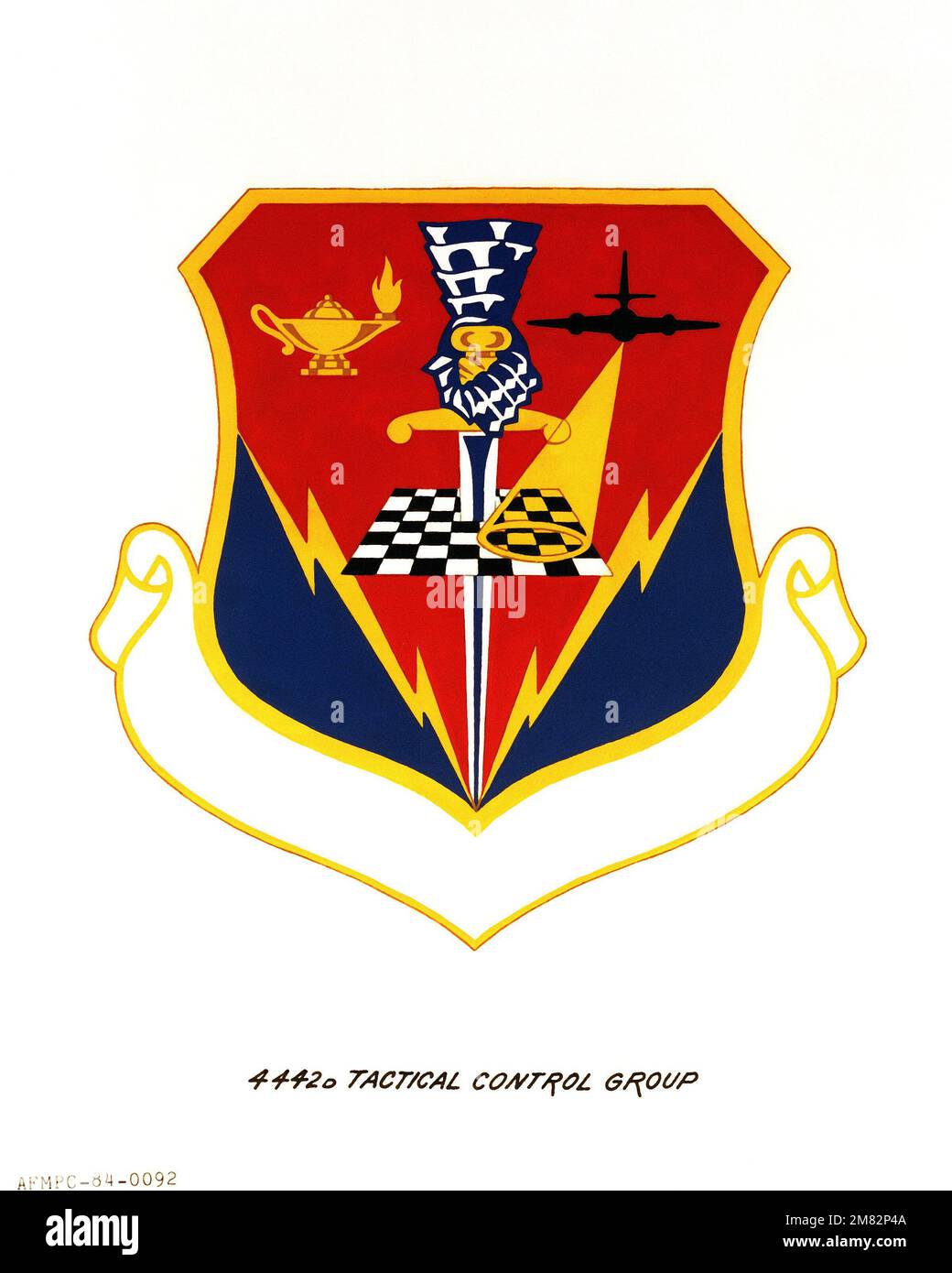 Official emblem for the 4442nd Tactical Control Group. Country: Unknown ...