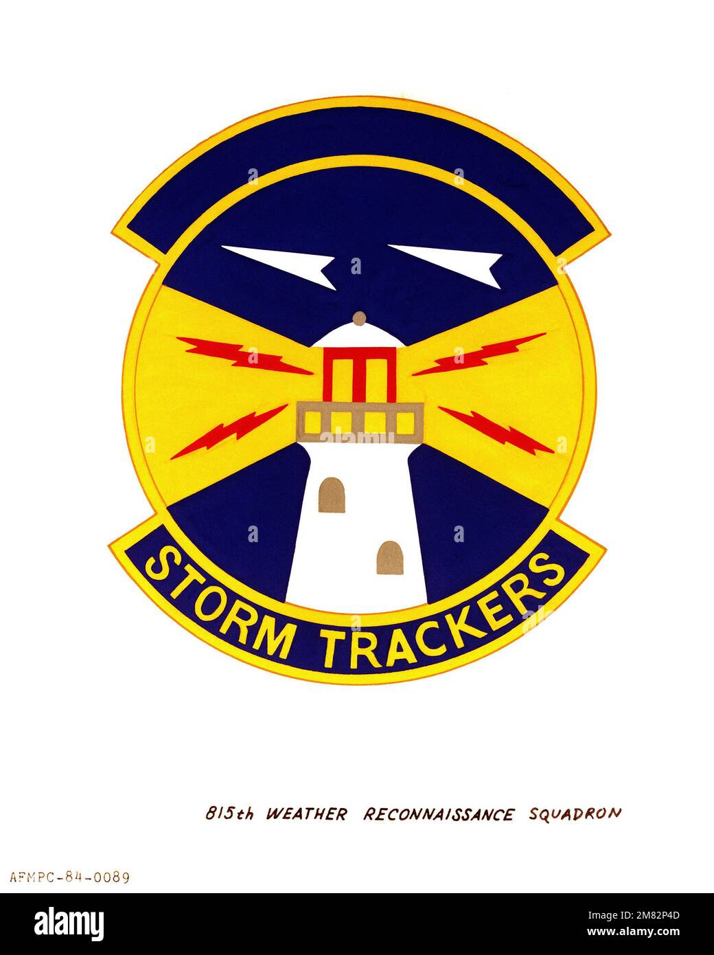 Official emblem for the 815th Weather Reconnaissance Squadron. Country ...