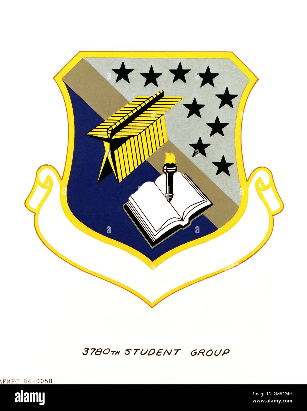 Official emblem for the 3780th Student Group. Country: Unknown Stock ...