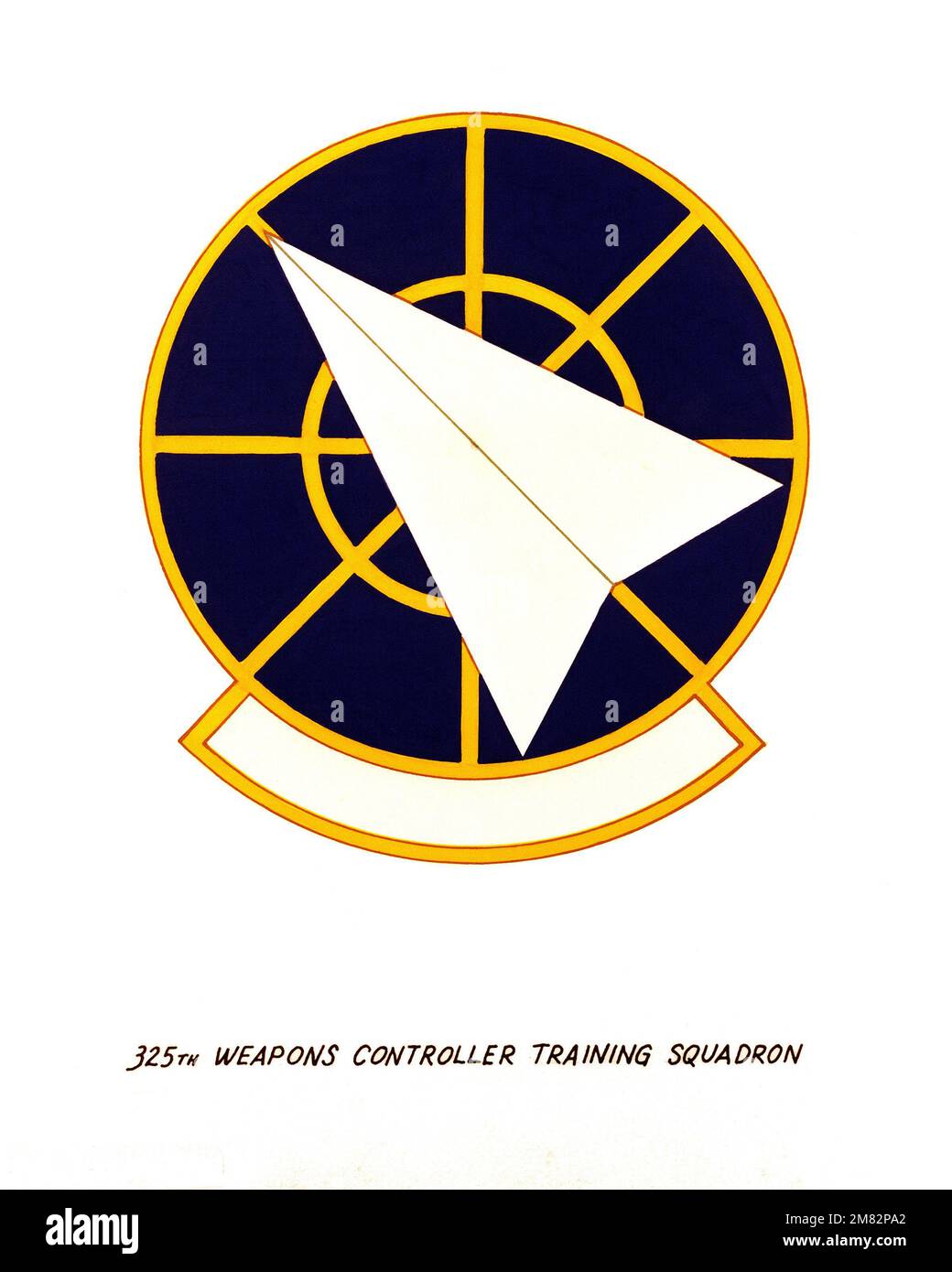 Official emblem for the 325th Weapons Control Training Squadron ...