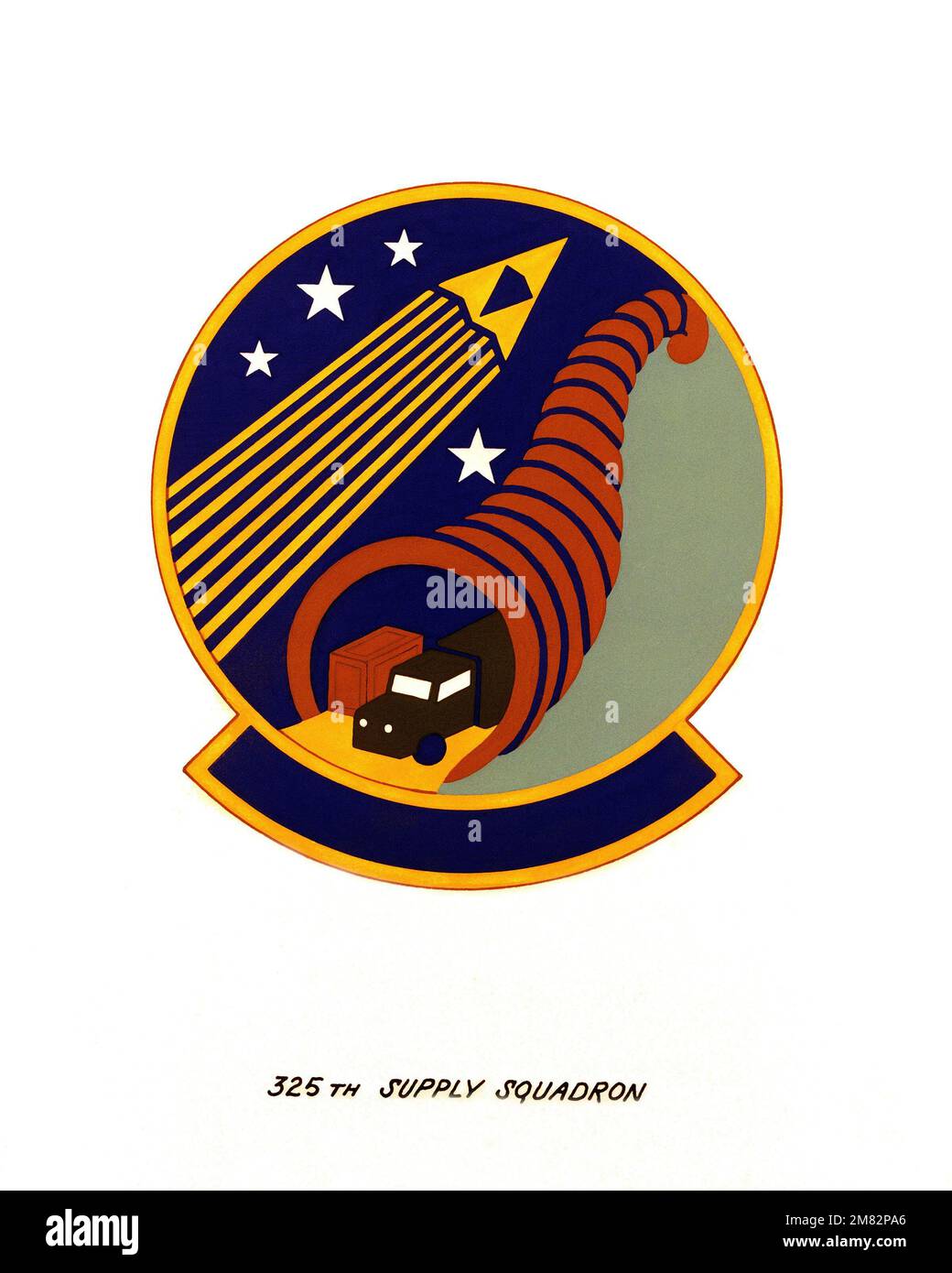 Official emblem for the 325th Supply Squadron. Country: Unknown Stock ...