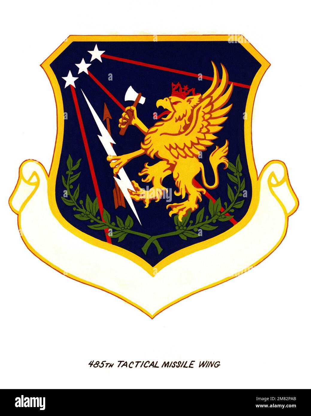 Official emblem for the 485th Tactical Missile Wing. Country: Unknown ...