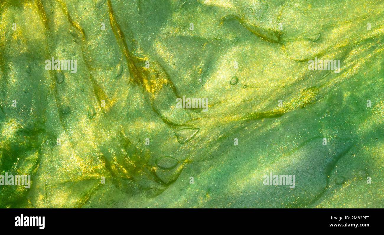 Abstract textured neon background transparent slime,Liquid art gel ...