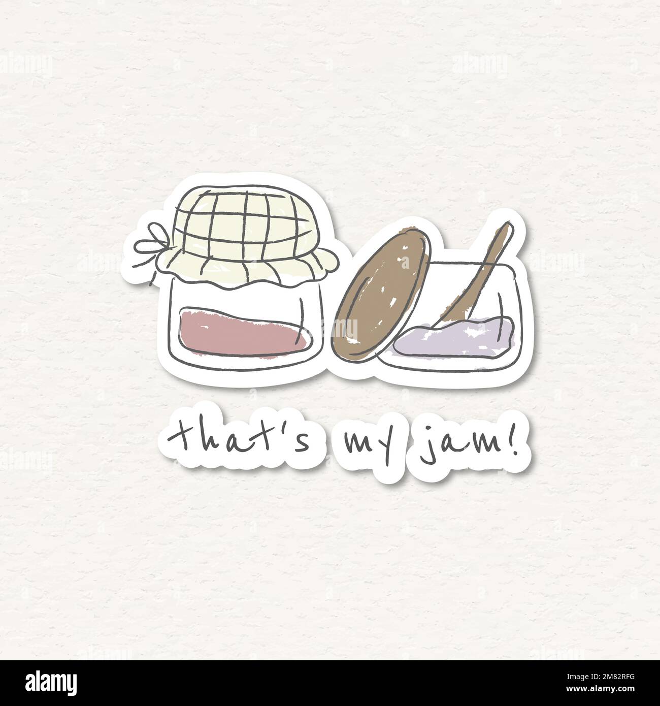 Fruit jam in jars Stock Vector Images - Alamy