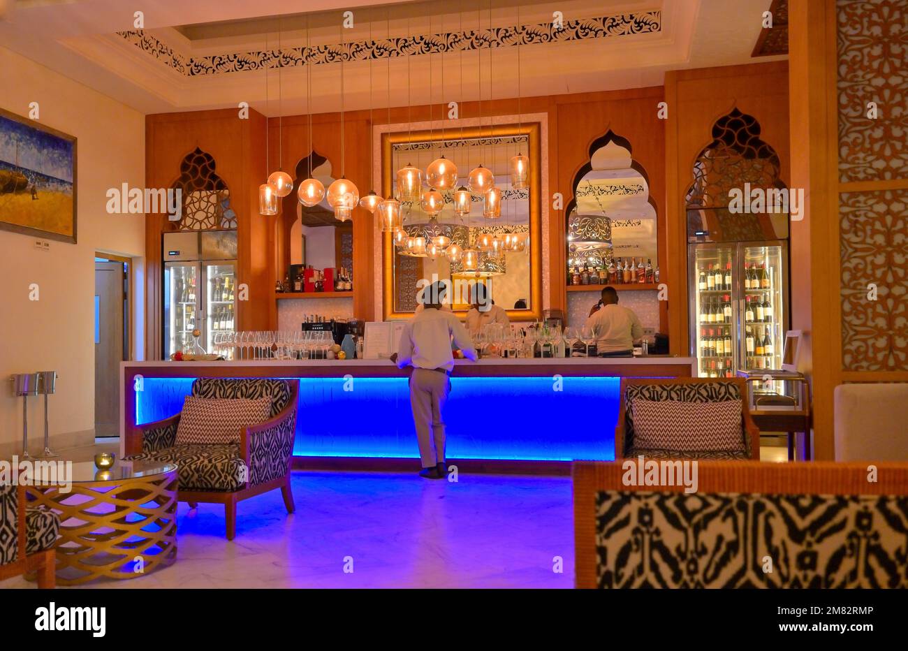 The luxury Park Hyatt hotel at the beachfront of the Stone Town (Unesco ...