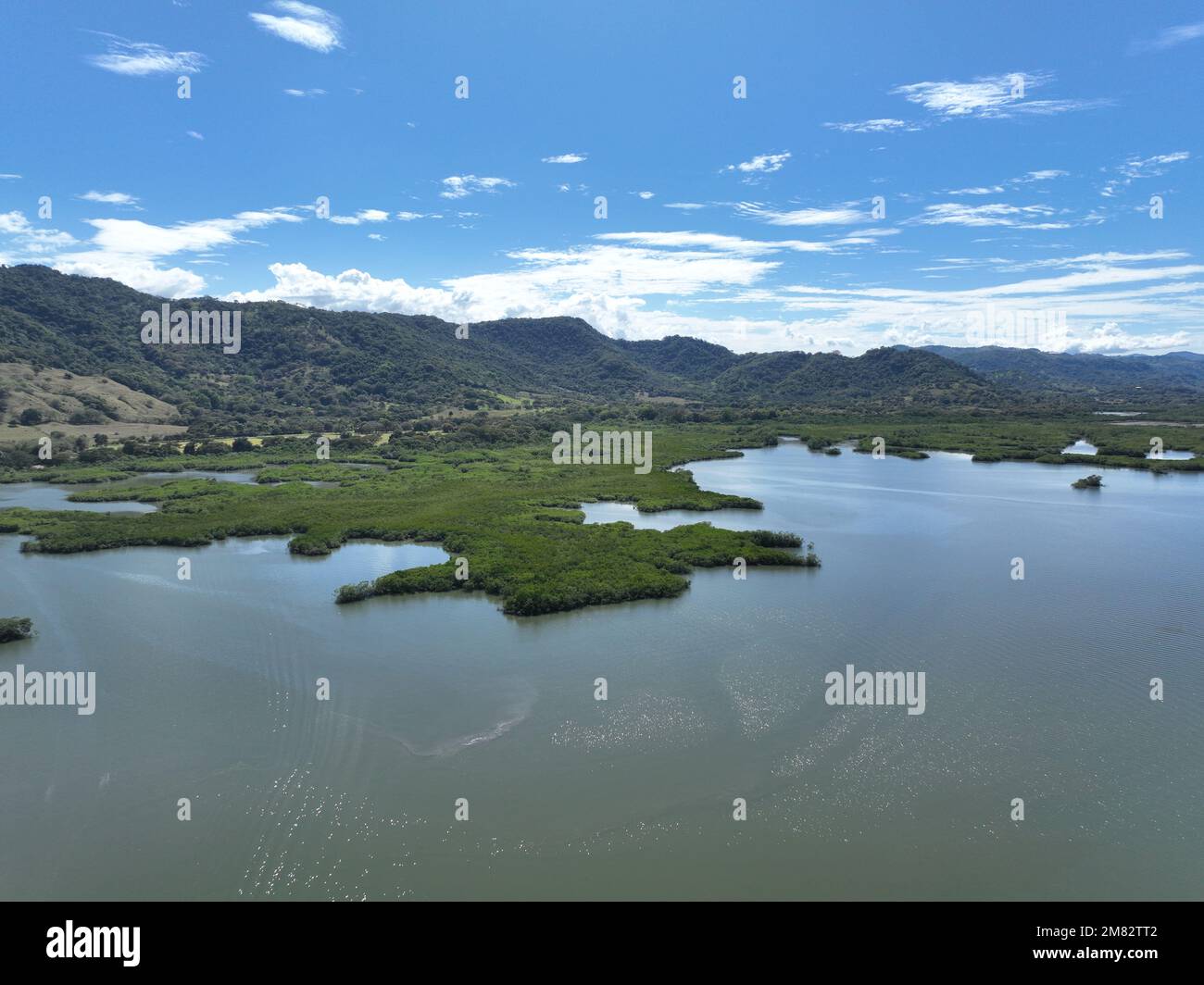 Golfo de Nicoya, Isla Venado, mangrove and other tropical islands in ...